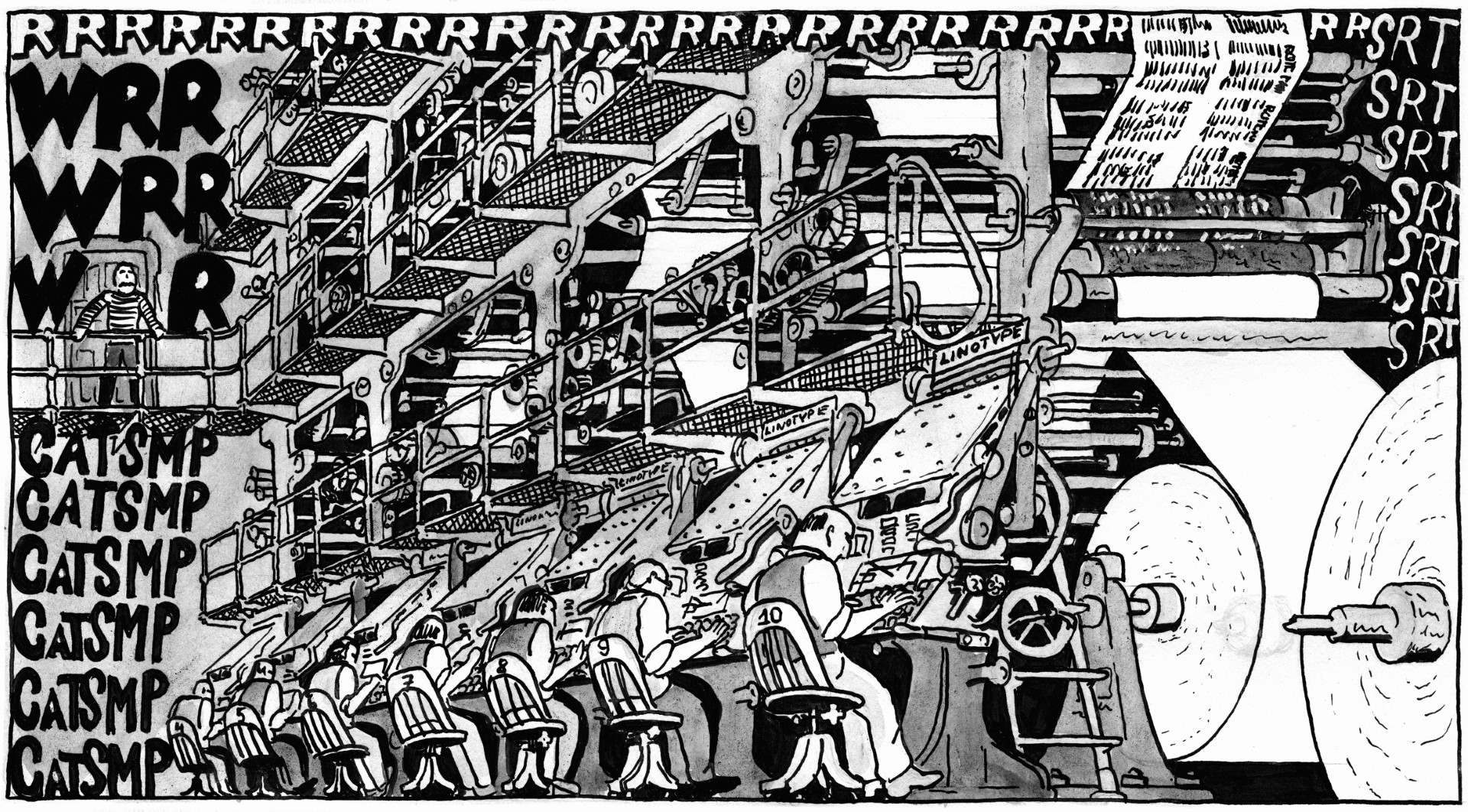 SEBASTIAN STROMBACH - SIEBEN AUF EINEN STRICH | COMIC-BLOG