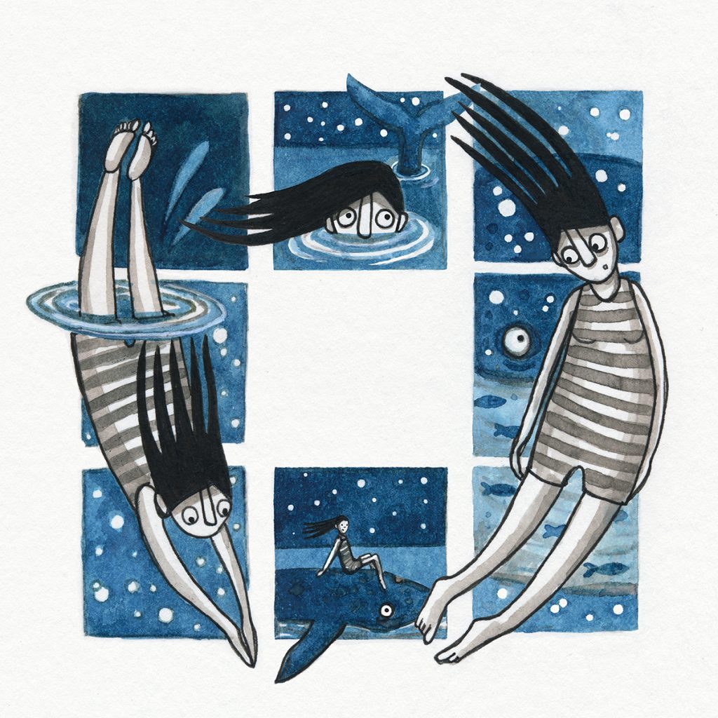 MERLE GOLL - COMIC-BLOG - SIEBEN AUF EINEN STRICH