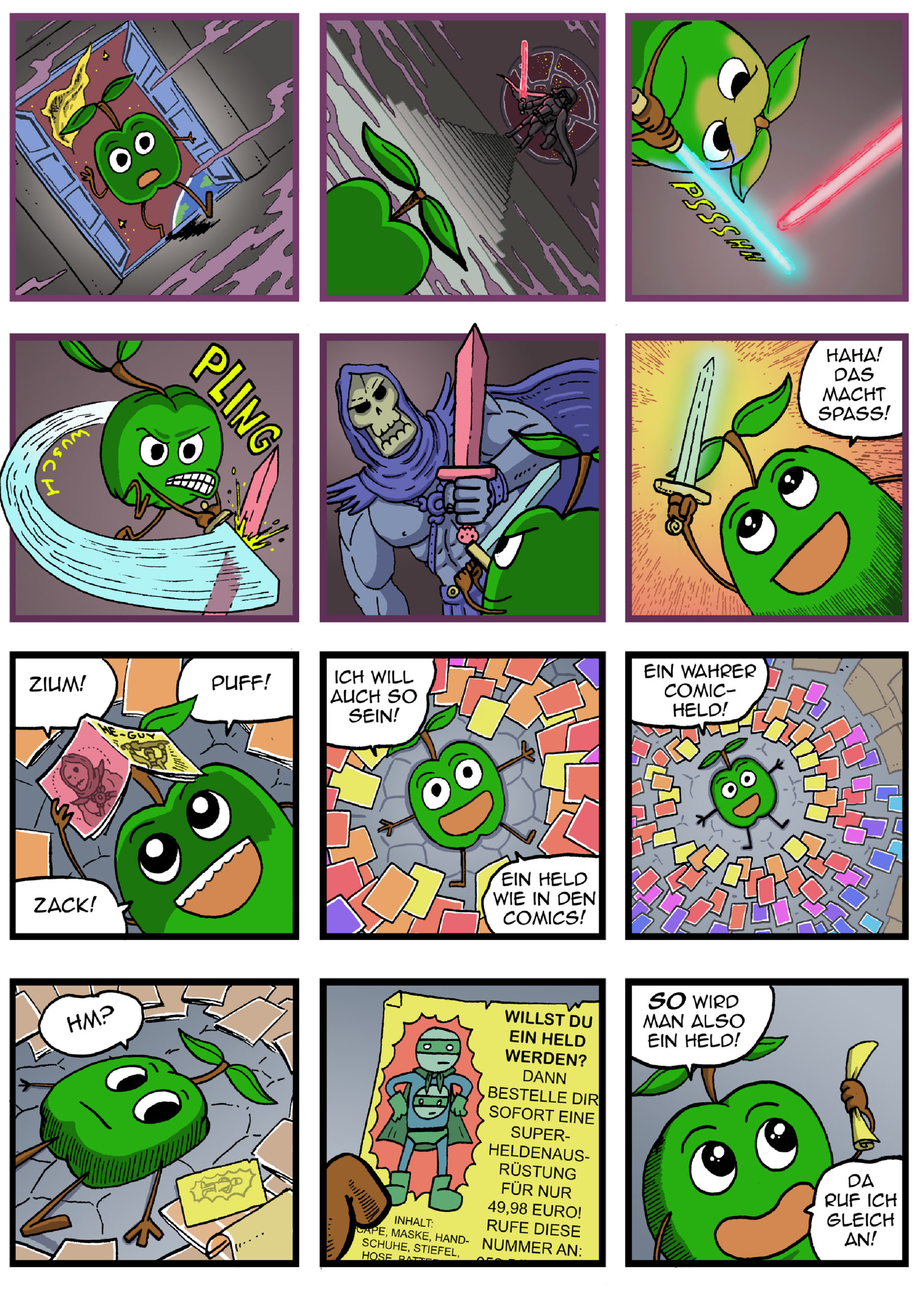 MICHAEL WILD - SIEBEN AUF EINEN STRICH | COMIC-BLOG